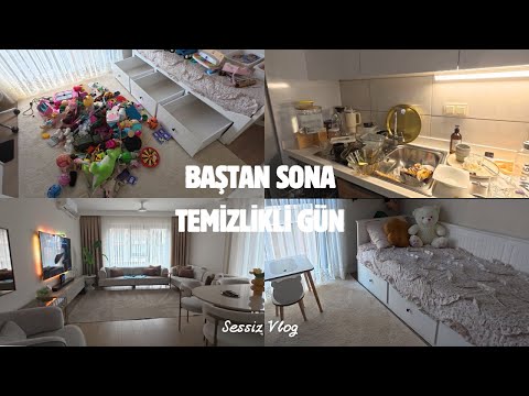 Evde Bir Pazar Günü | Baştan Sona Ev Toparlama & Punch | Sakin Vlog | Sessiz Vlog 