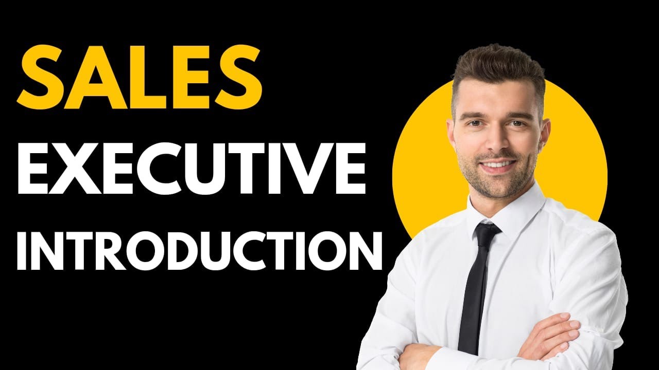 Sales Fresher Self Introduction | Sales Executive Self Introduction ...