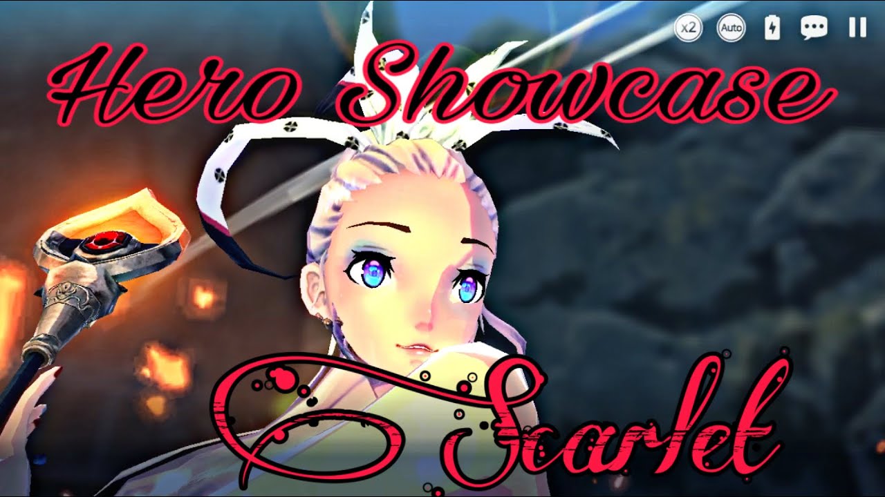 Hero Showcase FC Scarlet | Exos Heroes Gameplay - YouTube