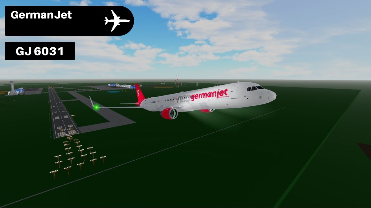 GermanJet Flight (Roblox Airline Flight) - YouTube