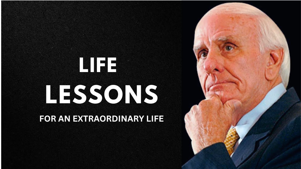 LIFE LESSONS BY JIM ROHN - Motivational Speech - YouTube