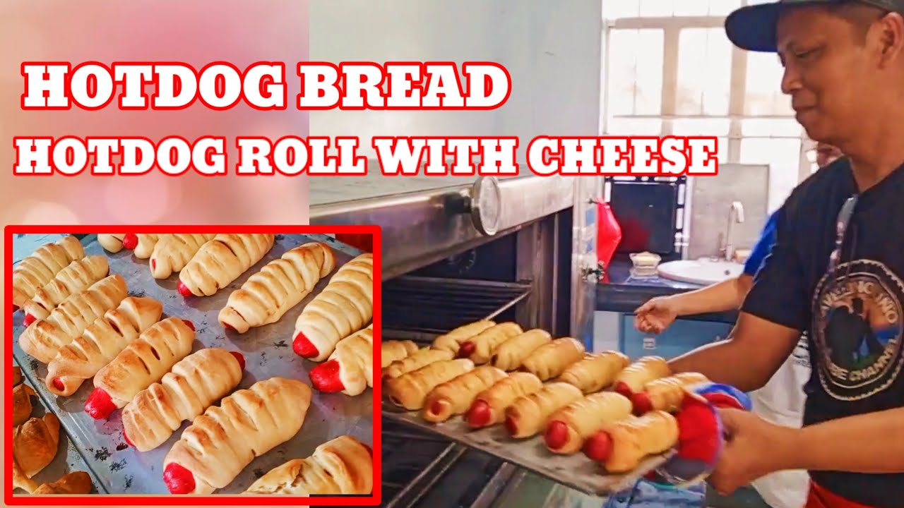 HOW TO BAKE HOTDOG ROLL / HOTDOG BREAD WITH CHEESE TESDA PANG NEGOSYO ...