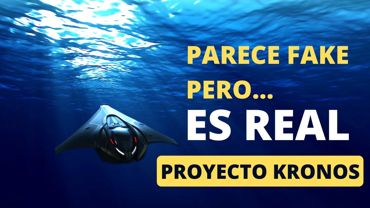 El Submarino que revolucionará la Guerra Bajo el Agua: PROYECTO KRONOS - YouTube