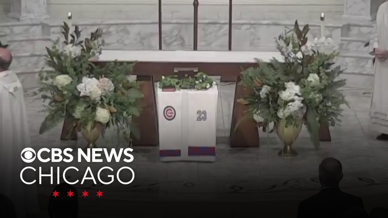 Funeral service of Chicago Cubs Hall of Famer Ryne Sandberg - YouTube