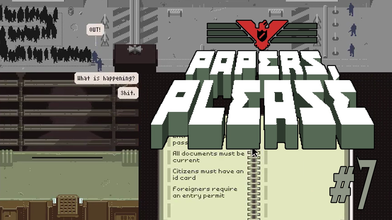 Detaining Suspects!! // Papers, Please #7 - YouTube