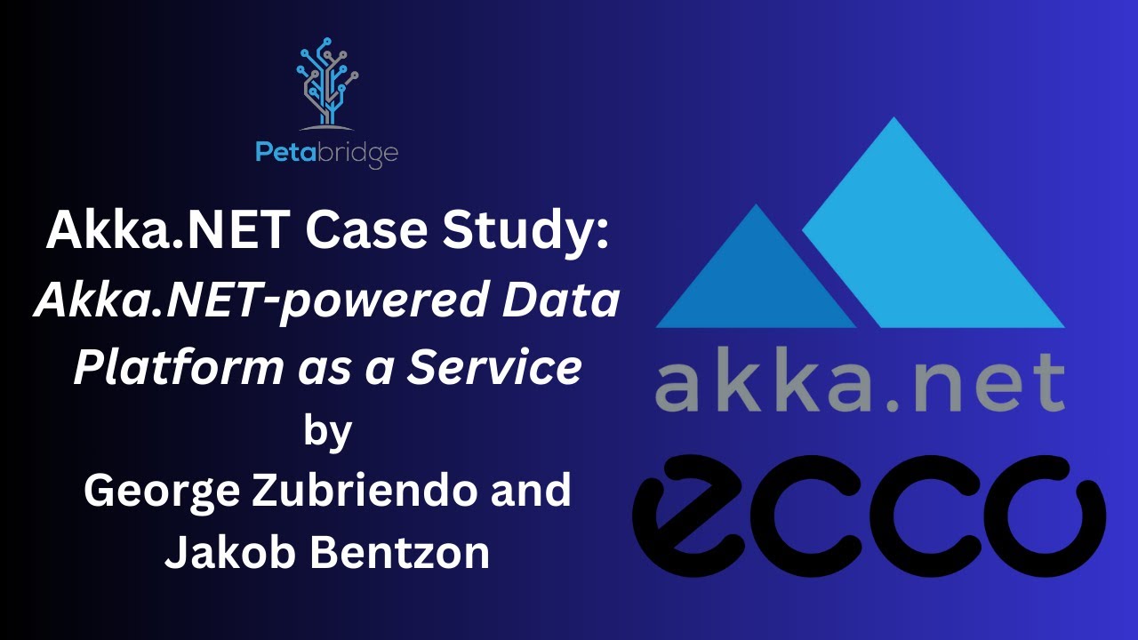 Ecco Sneaks & Data - Akka.NET-Powered Data Platform as a Service - YouTube