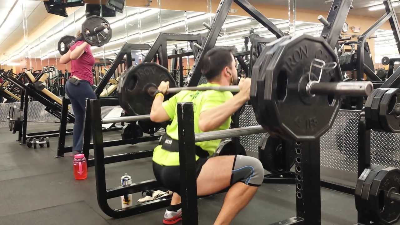 [Form Check] 2013MAY24 Low-Bar Back Squat #315 (142.8kg) #275 (124.7kg ...