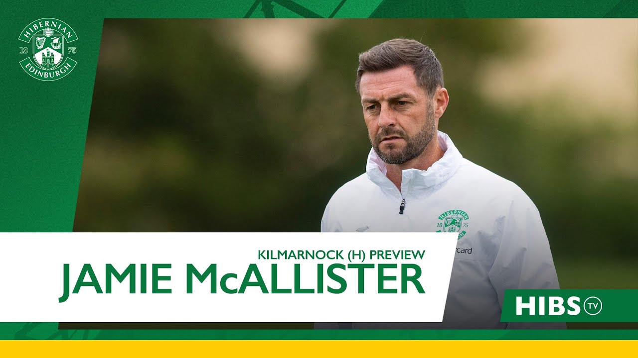 'We Need To Take The Game To Them' - Jamie McAllister | Hibs vs ...