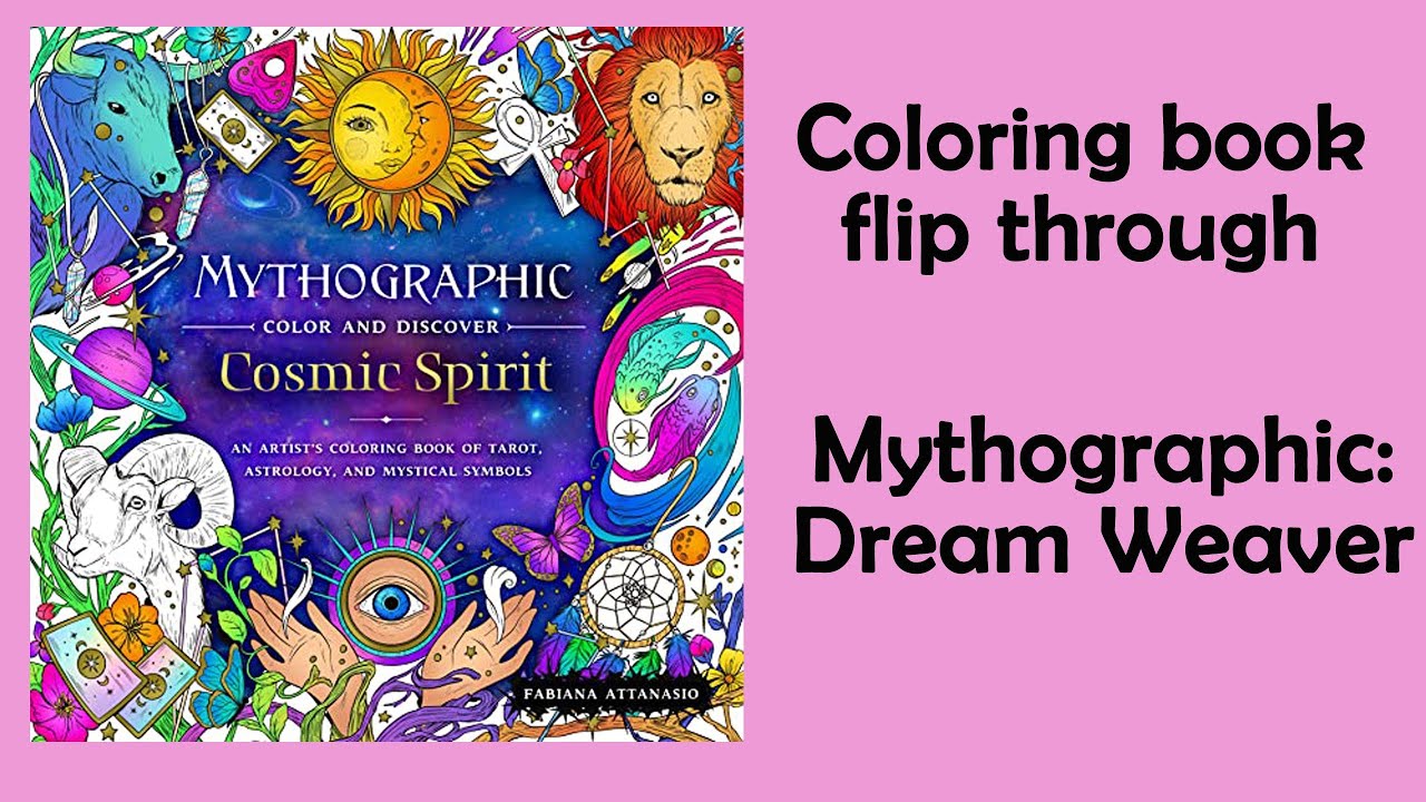 Mythographic: Cosmic Spirit #Coloring Book of Tarot, Astrology, and ...