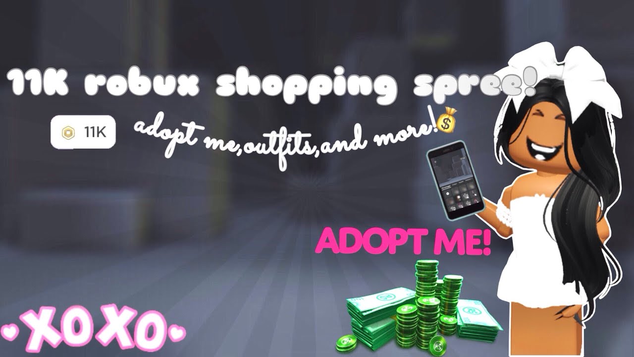 11K ROBUX shopping spree! || glamxadora - YouTube