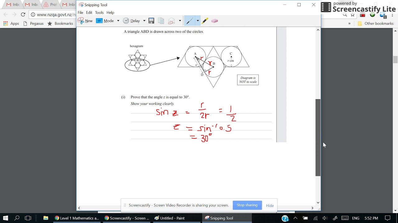 NZQA - NCEA Level 1 Maths Exam 2017 - Answers/ Solutions - Q1b - YouTube