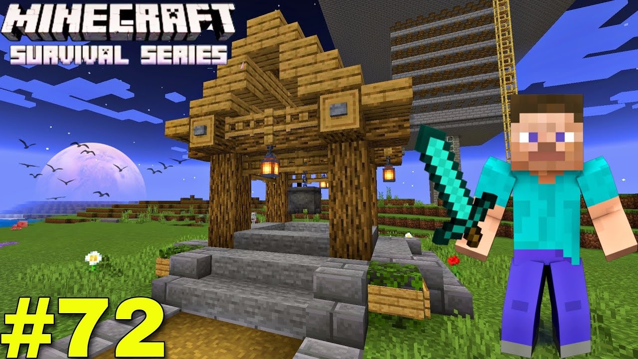 I MADE REALISTIC WELL IN MINECRAFT SURVIVAL SERIES EPISODE #72 ...