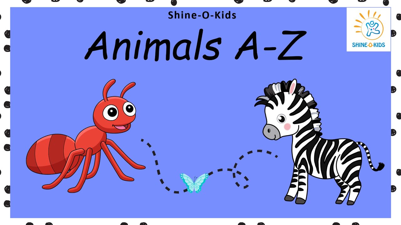 Alphabets A-Z | A to Z animals for kids | Alphabet Zoo | Alphabets with ...