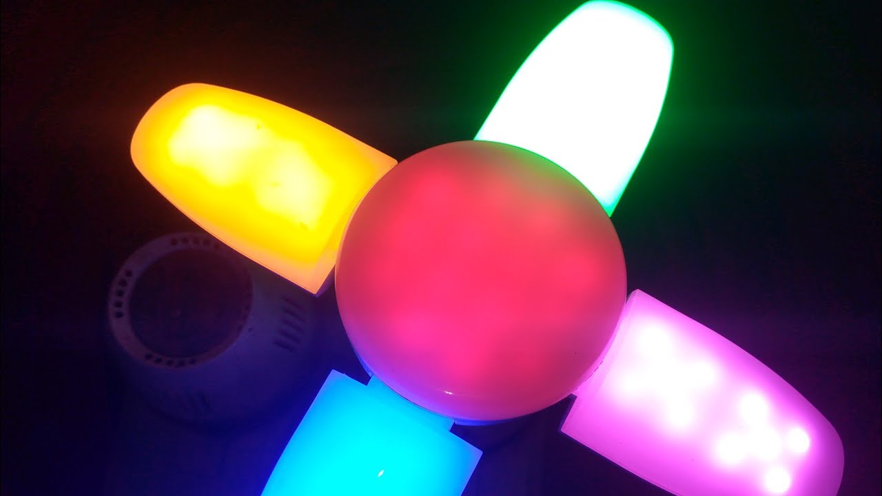 How nice Rgb fan light... - YouTube