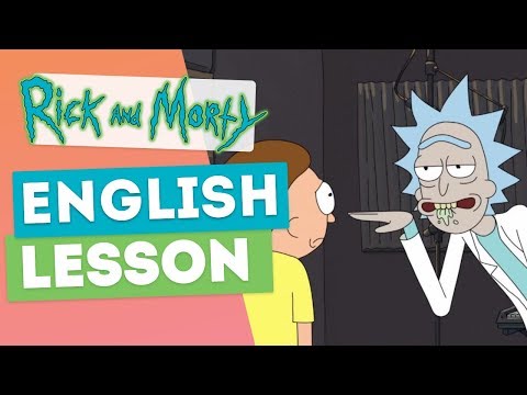 English Lesson with Rick and Morty