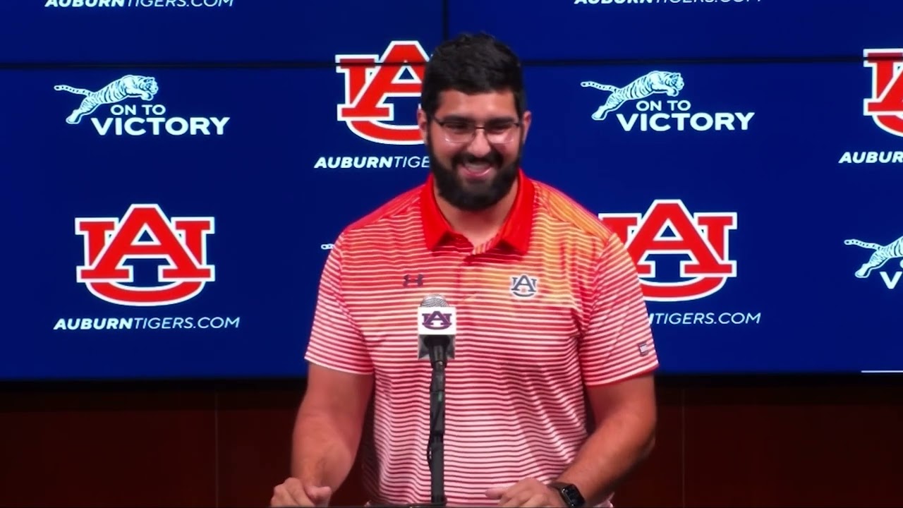 Auburn offensive lineman, Nick Brahms on retiring from football - YouTube