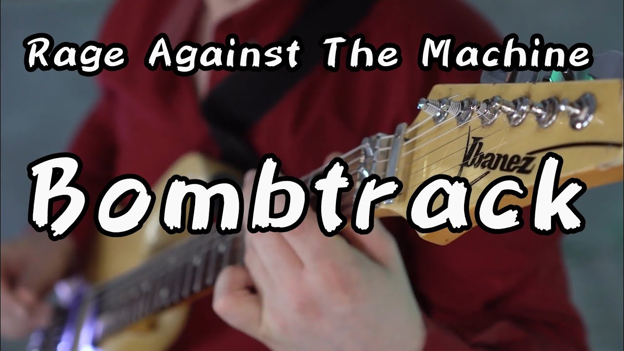 RATM - Bombtrack | Electric guitar cover - YouTube