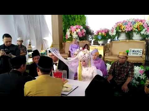 The wedding Hana and Faisal