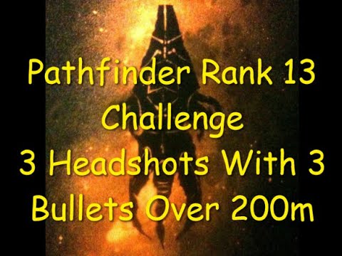 Ghost Recon Breakpoint Pathfinder Rank 13 Challenge 3 Headshots With 3 ...