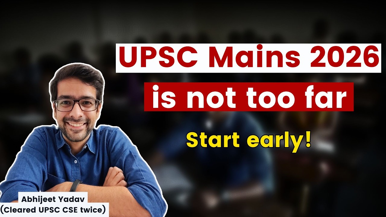 One stop course for UPSC Mains 2026 | GS Advance - YouTube