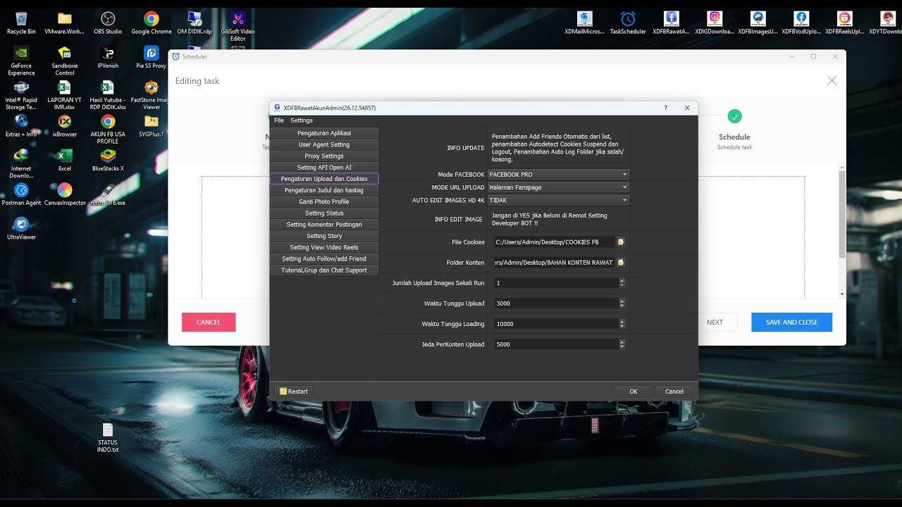 Tutorial Lengkap Rawat Akun Facebook dengan Tools XDTech | Cara Mudah ...