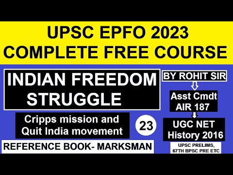 cripps mission and quit india movement | india struggle for freedom ...