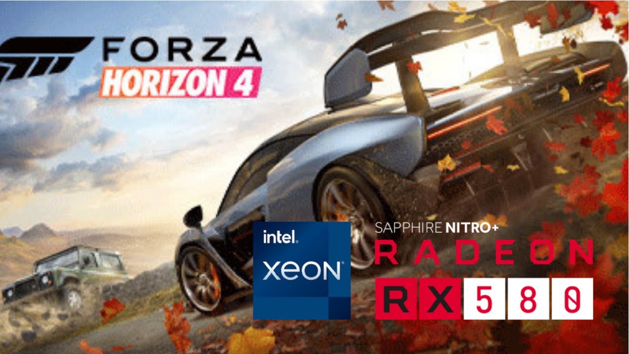 Forza Horizon 4 |Intel® Xeon® E5-2680 v3 | RX 580 8GB | Ram ECC 16GB ...