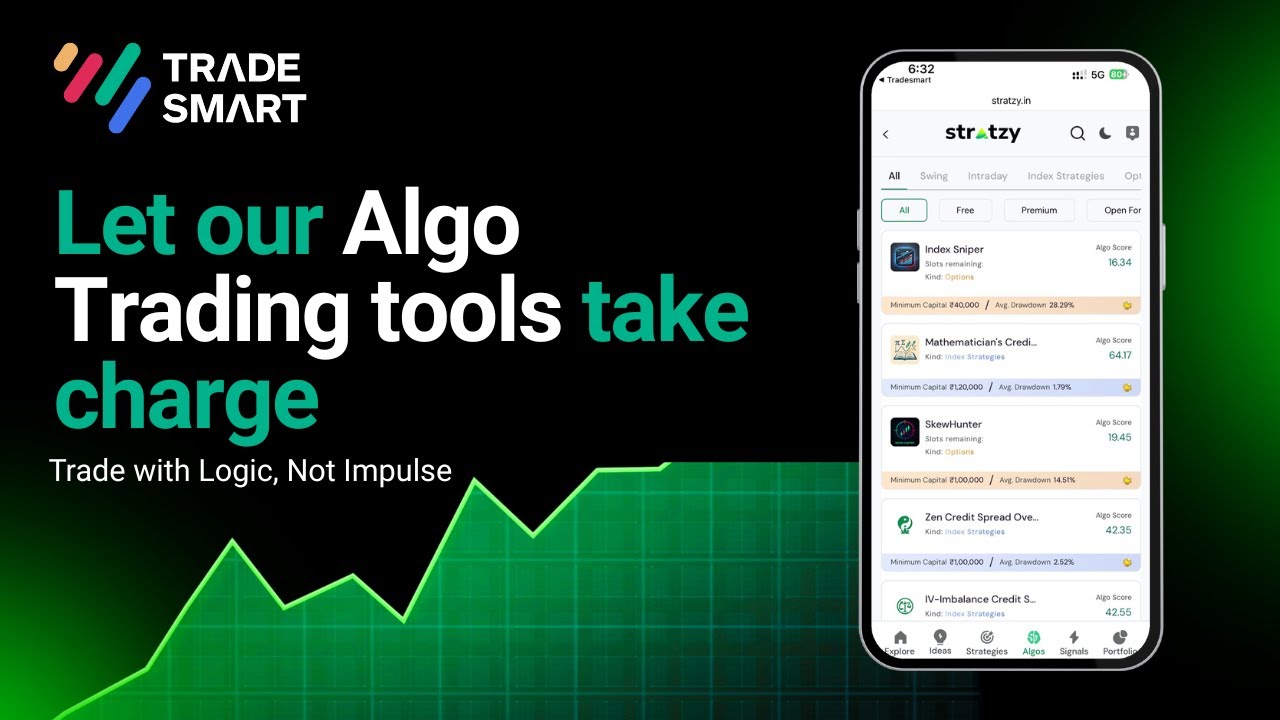 Automate Your Trades | Master Algorithmic Trading with Stratzy | Smart Algo Strategies Explained ...