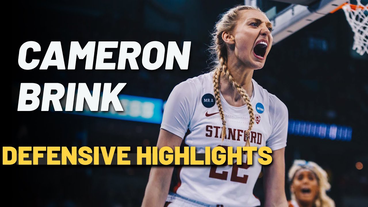 2x Pac 12 Defensive Player of the Year Cameron Brink 🌲 Stanford ...