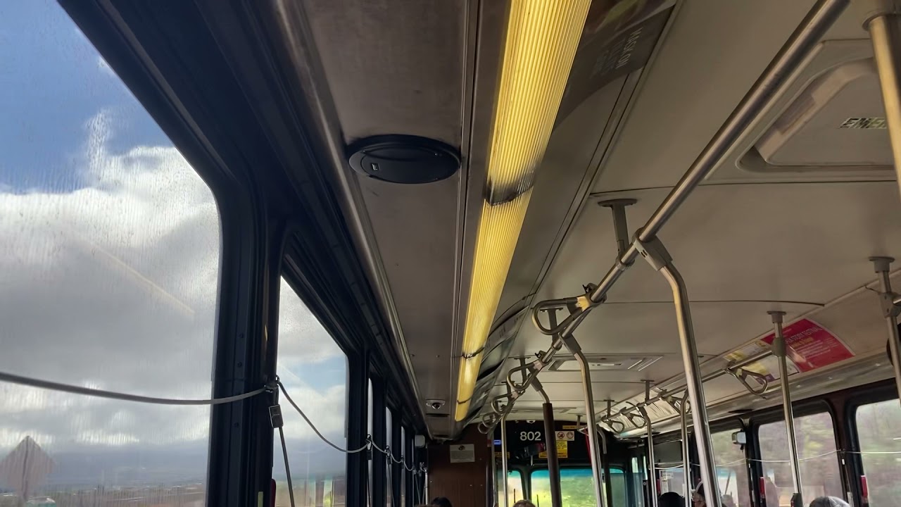TheBus Route 40 Honolulu- Ala Moana Center, Bus 802 - YouTube