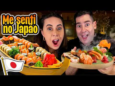 Comida Japonesa Igual do Japão no Yusha