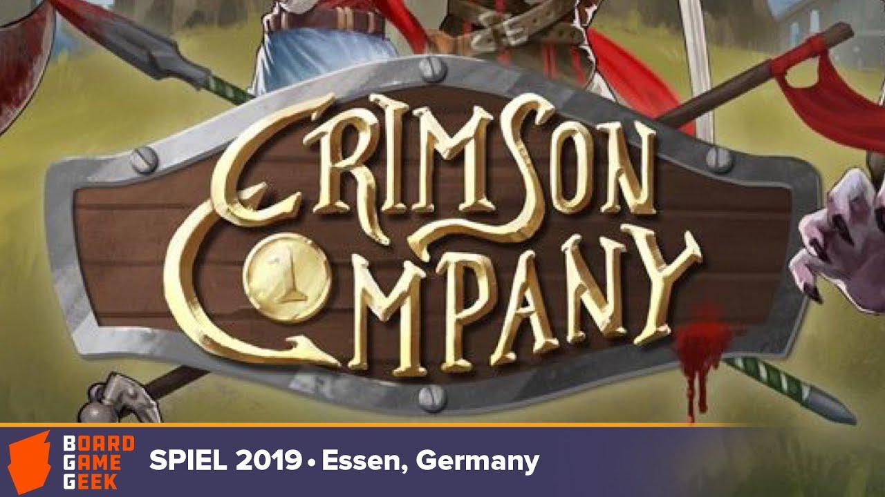 Crimson Company - game overview at SPIEL 2019 - YouTube
