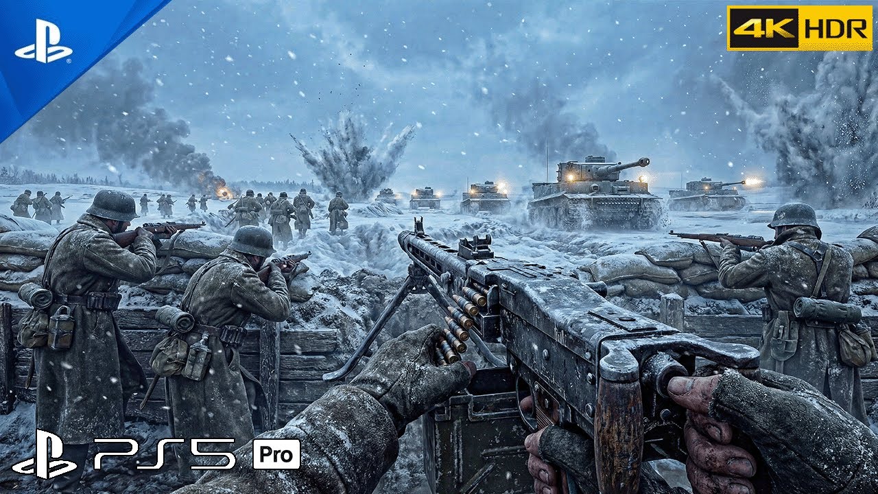 (PS5) The MOST BRUTAL Ambush on Germans in WWII | Realistic ULTRA ...