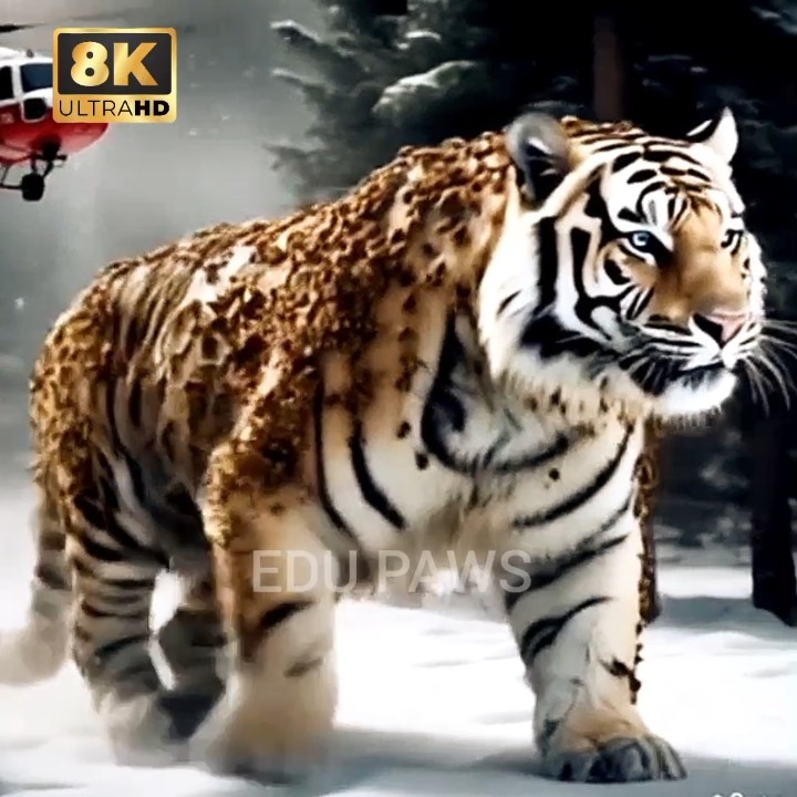 Tiger Infected with Parasites and Barnacles Rescued by Wildlife Team # ...