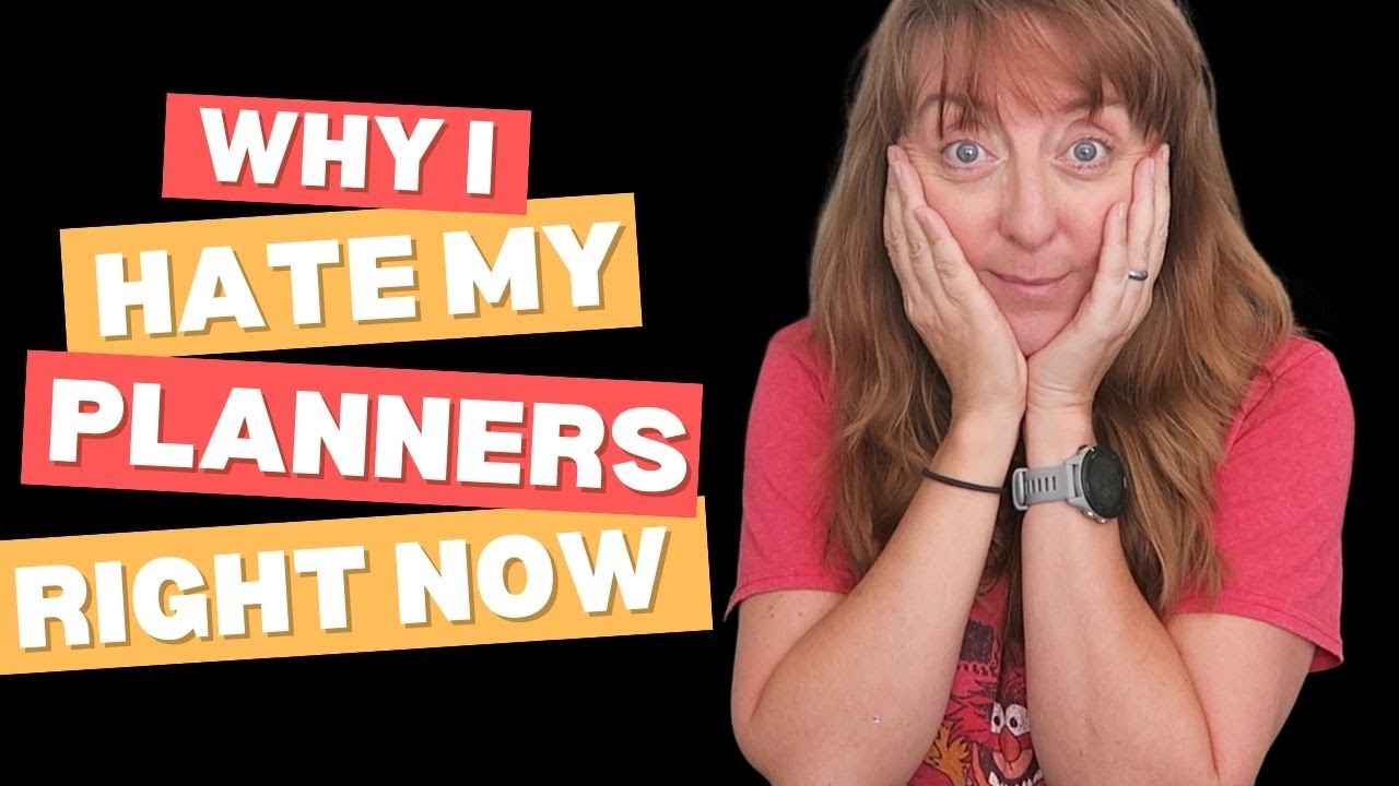 I Hate My Planner System - Why it's NOT Working & How to Fix it ...