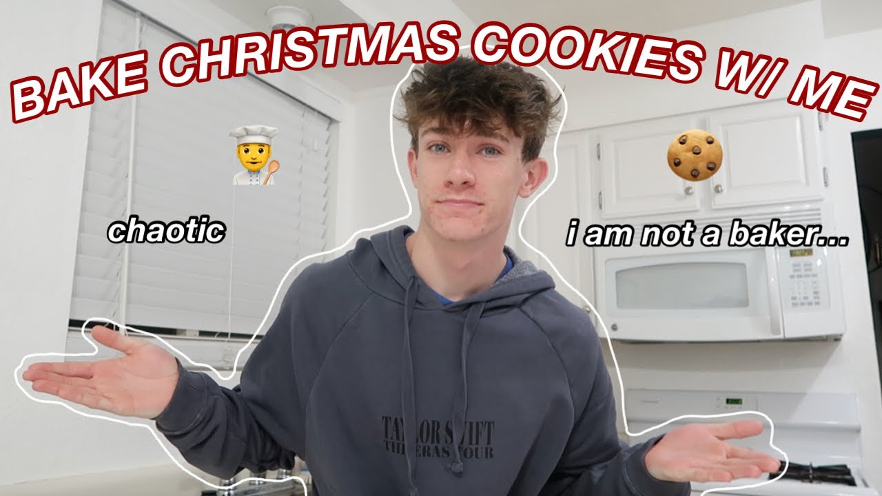 BAKE CHRISTMAS COOKIES WITH ME *i am not a baker* 👨‍🍳🍪 - YouTube