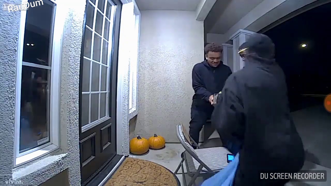 Greedy trick or treaters take all the candy. - YouTube