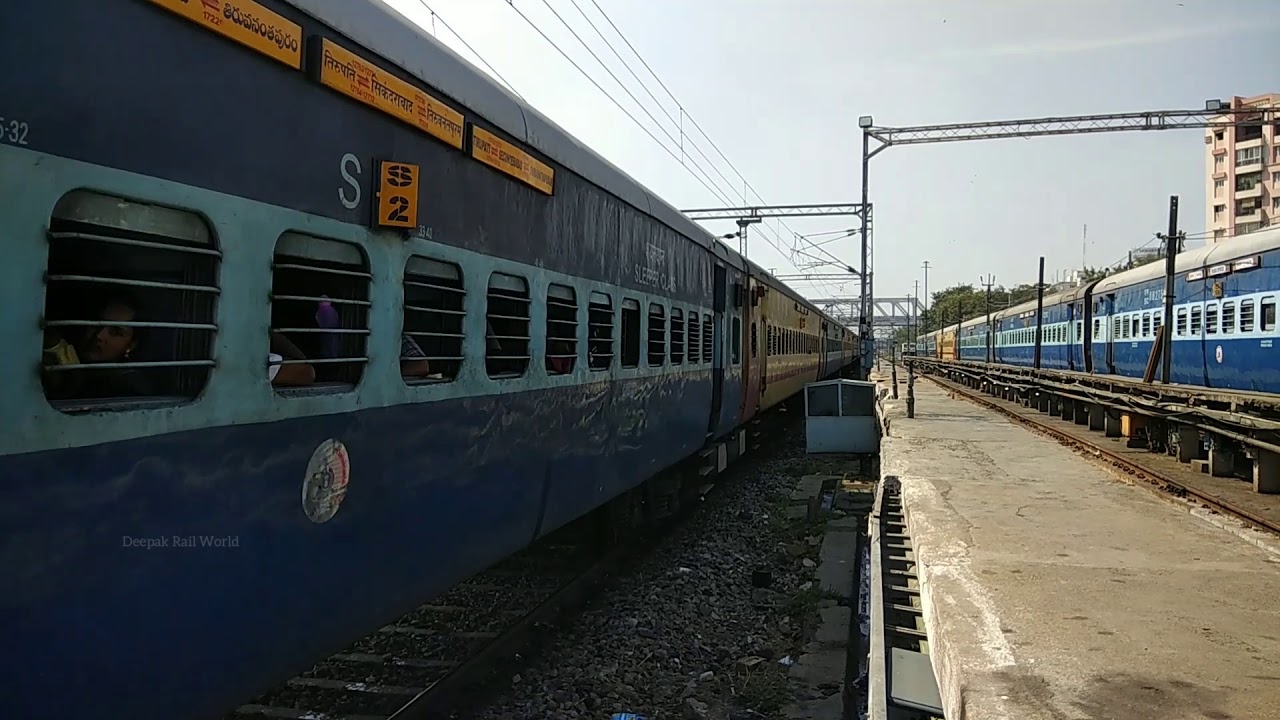 First Inaugural Departure of Sabari Express from Secunderabad || LGD ...