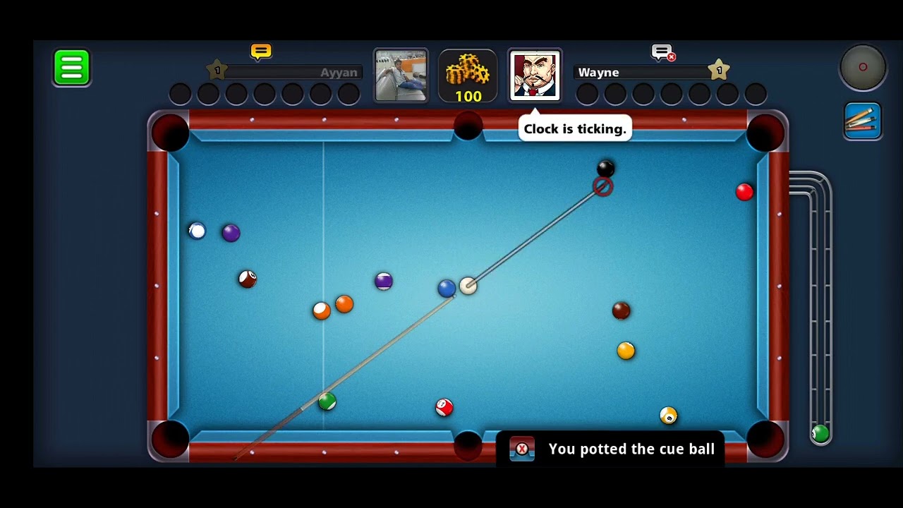 My first 8 ball pool video - YouTube