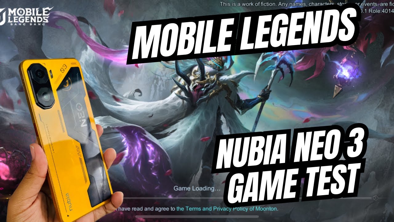 NUBIA NEO 3 GAME TEST: MOBILE LEGENDS - YouTube