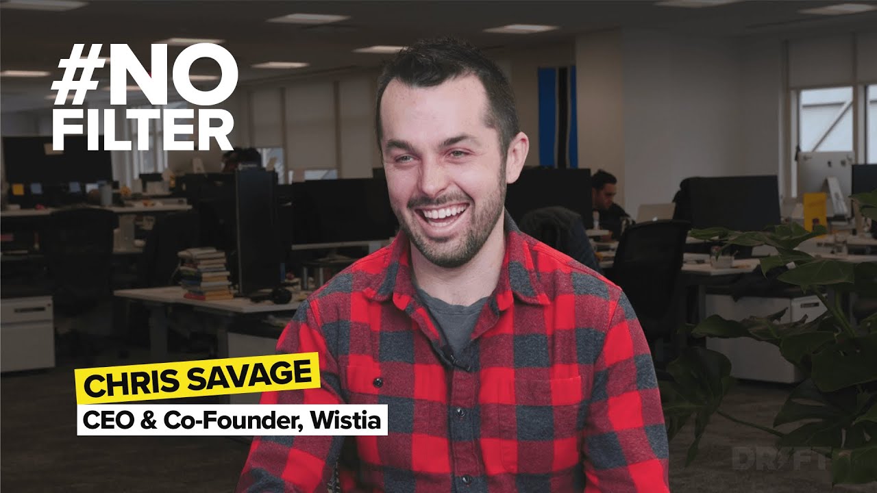 Chris Savage, Wistia, #NoFilter Season 1 Episode 1 - YouTube