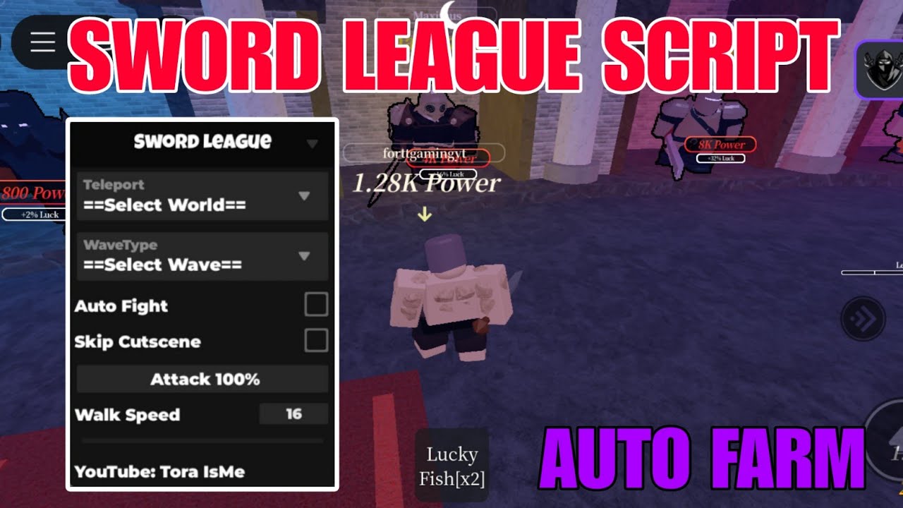 *OP* Sword League Script - Deals 100% damage, Auto Farm (NO KEY!) - YouTube