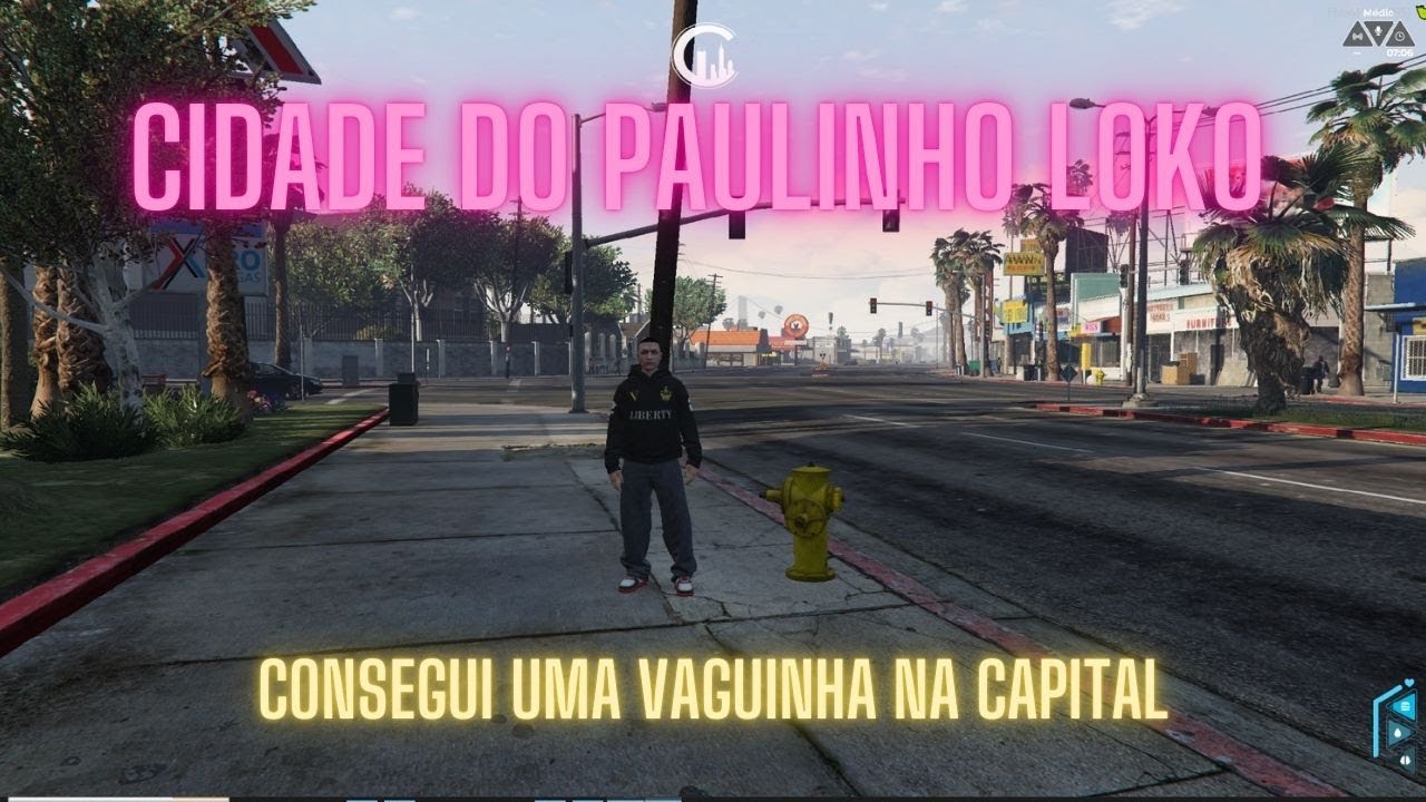GTA RP CAPITAL A CIDADE DO PAULINHO O LOKO - YouTube