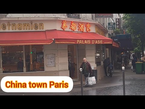 Paris in Çin mahallesi..#chinatown