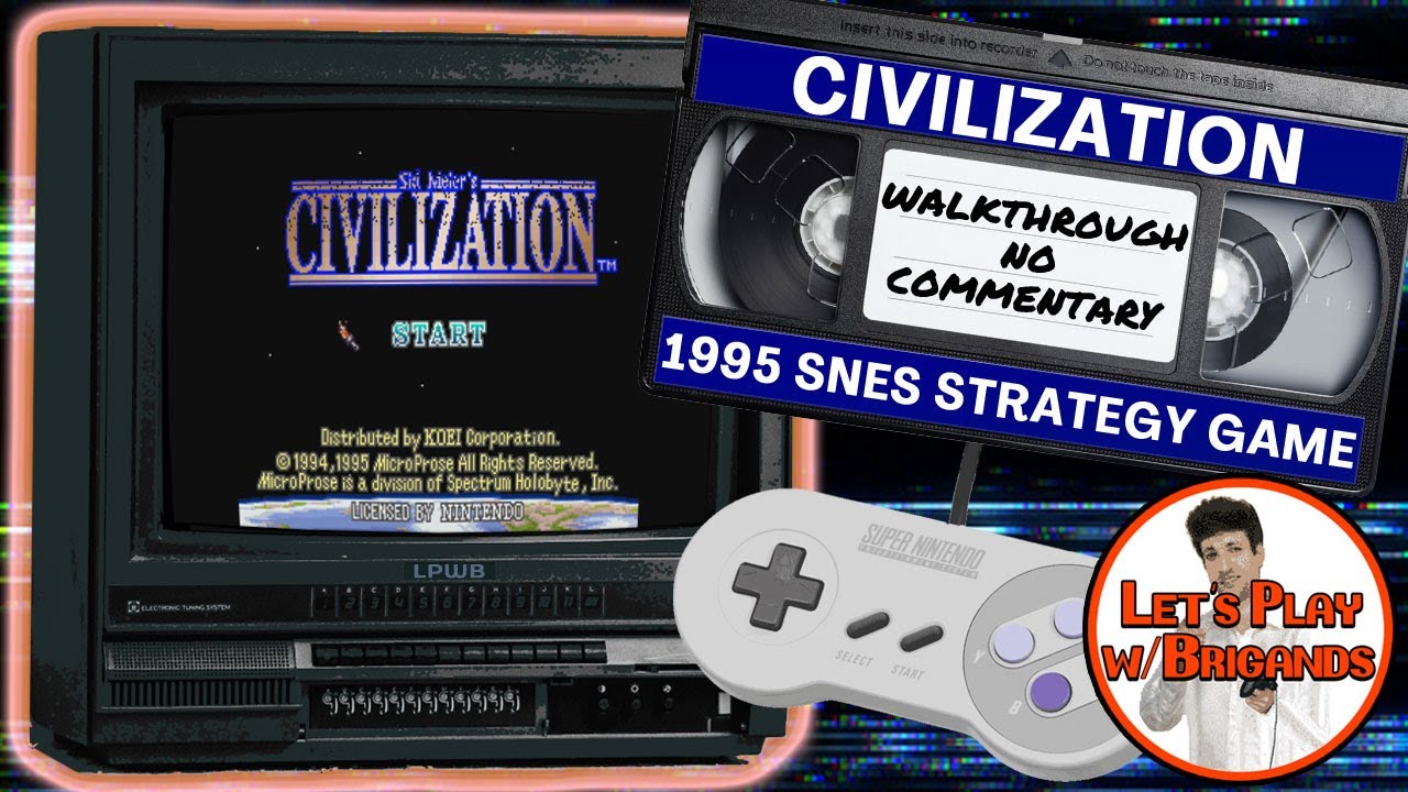 Civilization SNES (Walkthrough | No Commentary) - YouTube