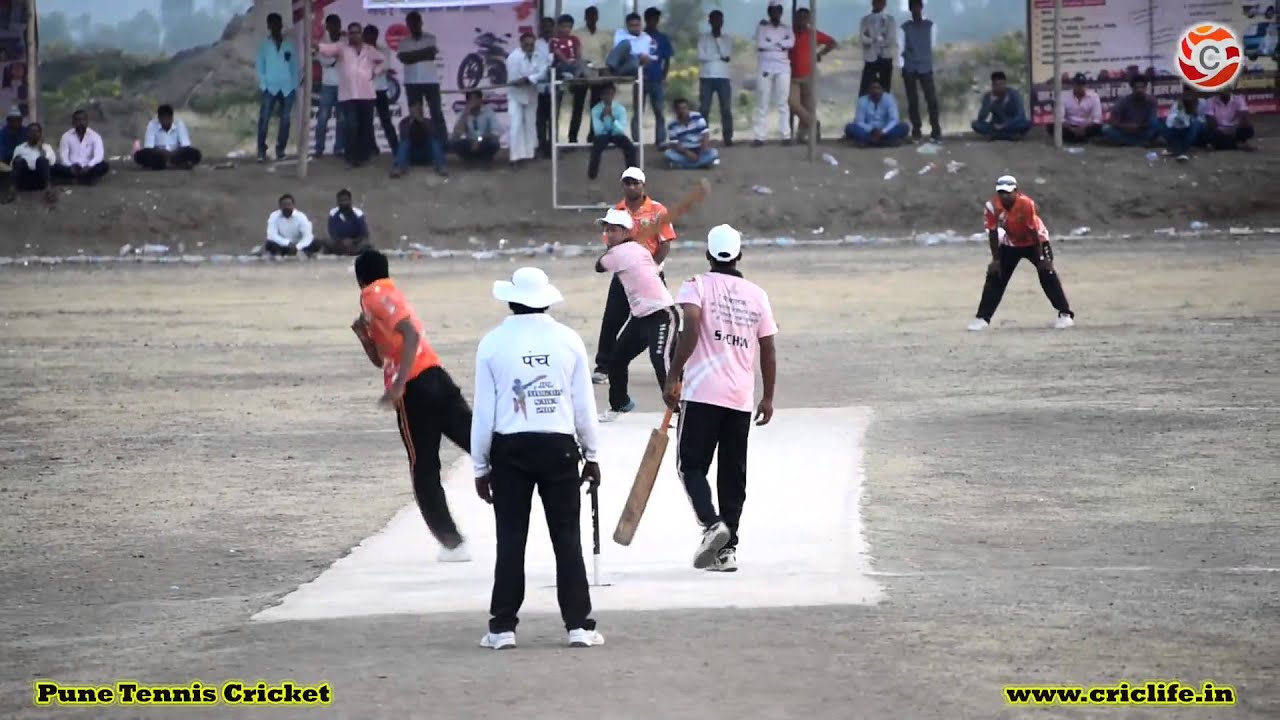 Yogesh Penkar Batting in Junnar Premier League 2015 - YouTube