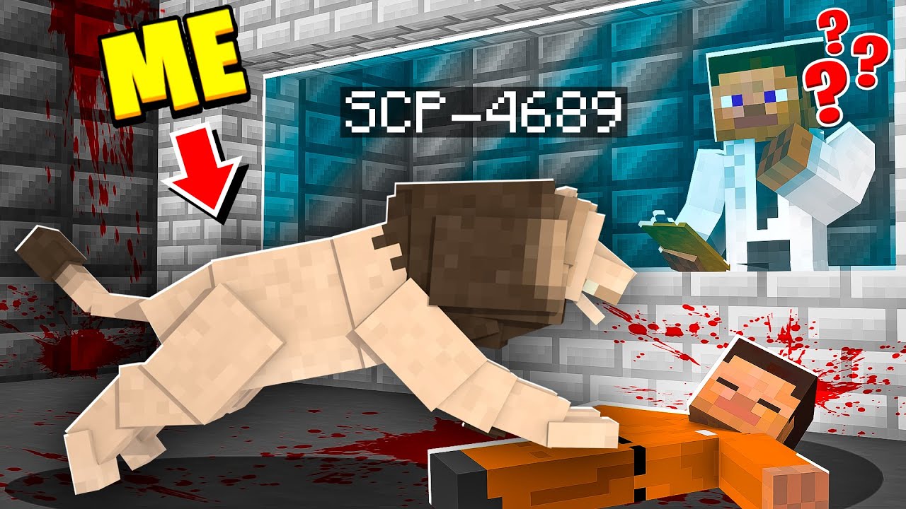 I Became SCP-4689 "The Lion" in MINECRAFT! - Minecraft Trolling Video ...