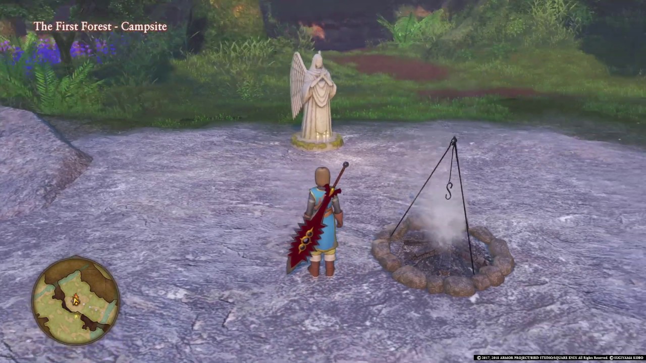 DRAGON QUEST XI (PS4) - Farming for Cumulonimbough (First Forest Fruity ...