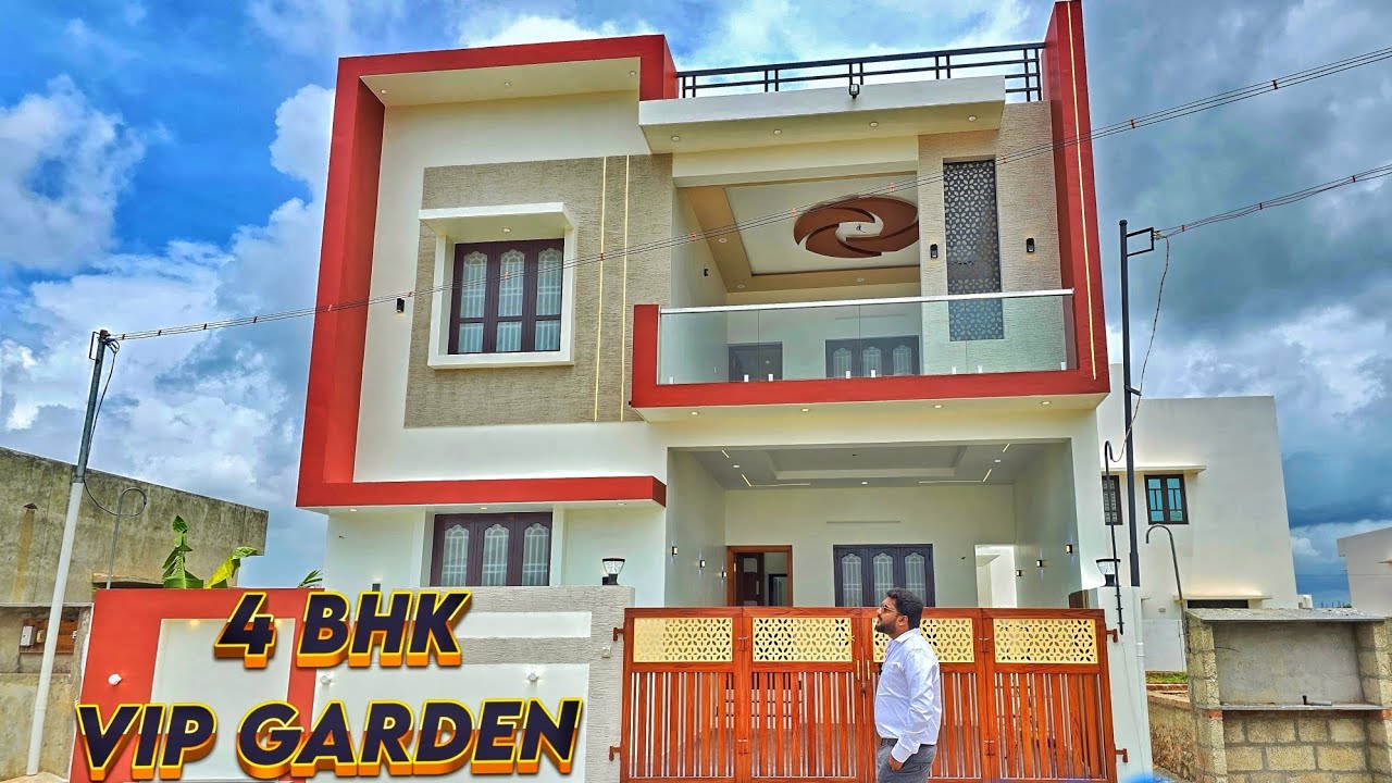 4 BHK House for Sale in Nagercoil Konam | VIP Garden | 2600 Sqft ...