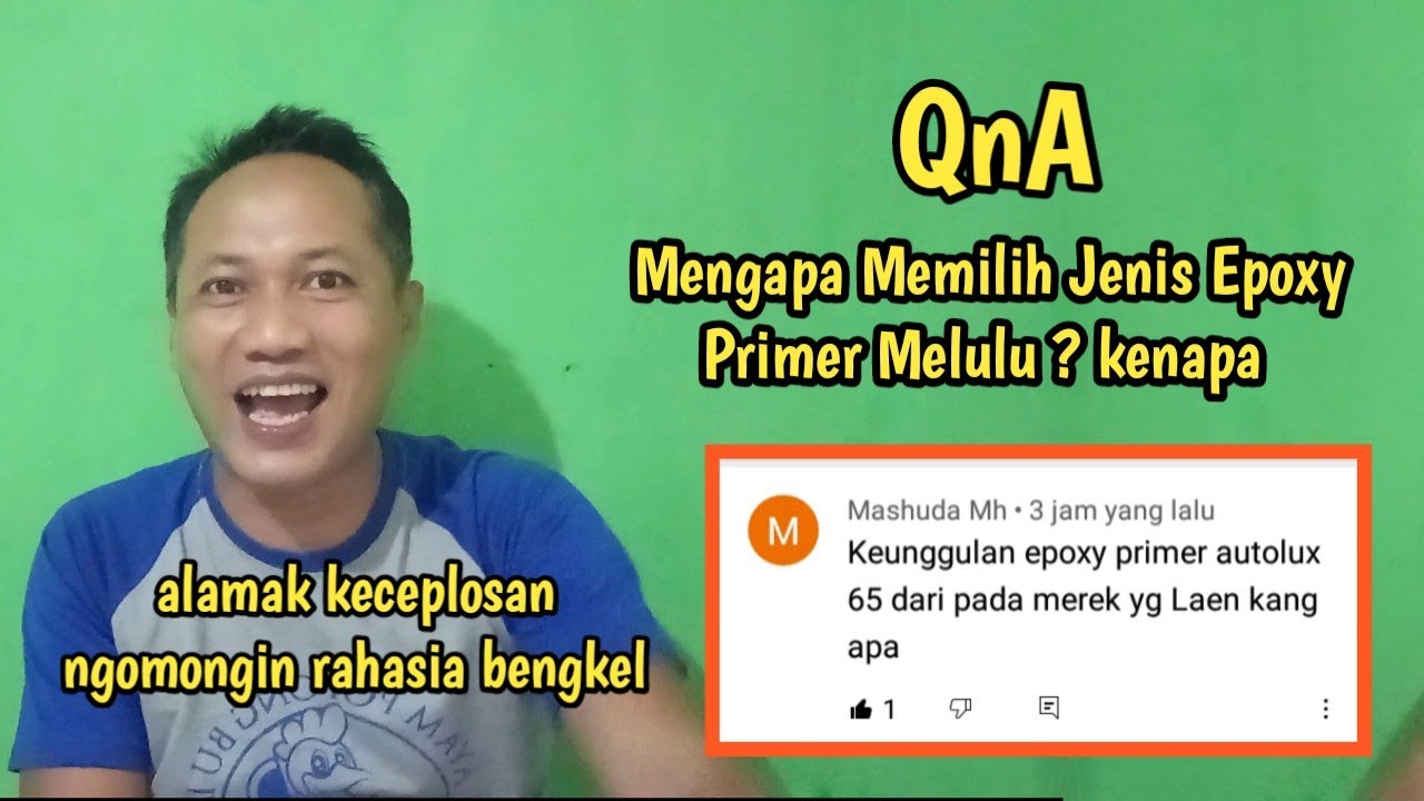 QnA Mengapa Pilih Epoxy Primer Autolux 66 Untuk Cat Media Besi ? - YouTube